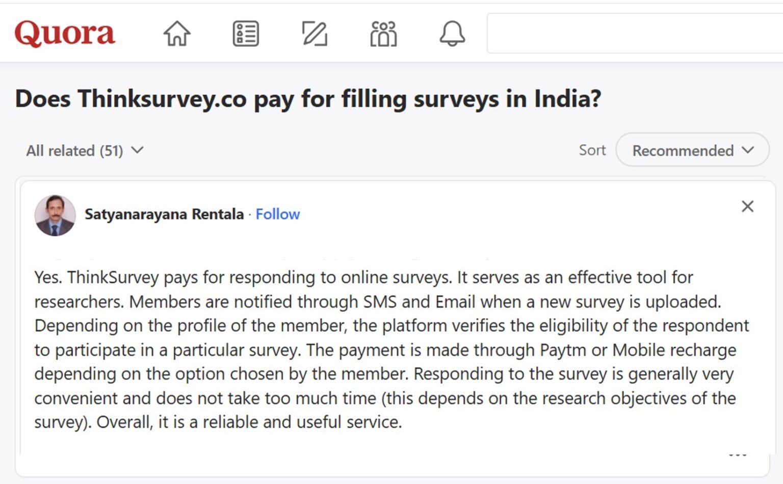 Why Indian Participants Trust ThinkSurvey